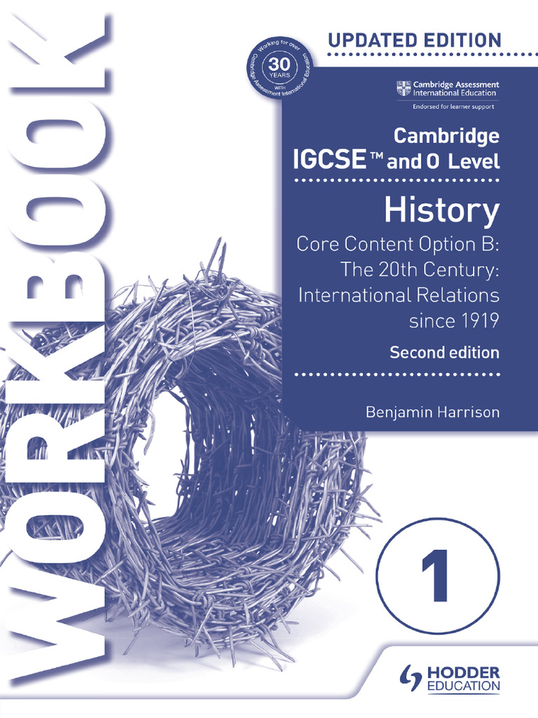 Cambridge IGCSE History Workbook - 20th Century Relations | PDF