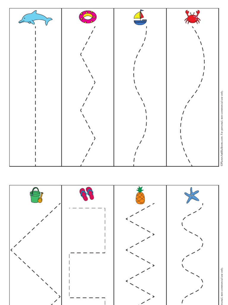 Summer Scissor Practice | PDF