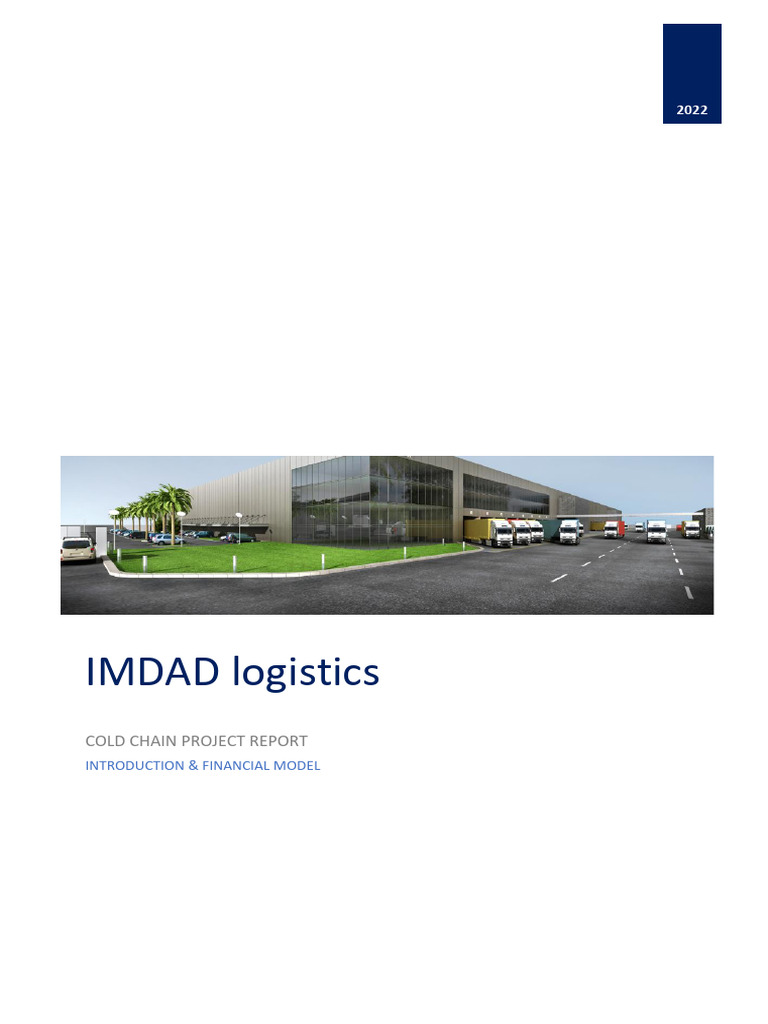 Cold Chain Report - Imdad Logistics | PDF | Refrigeration | E Commerce
