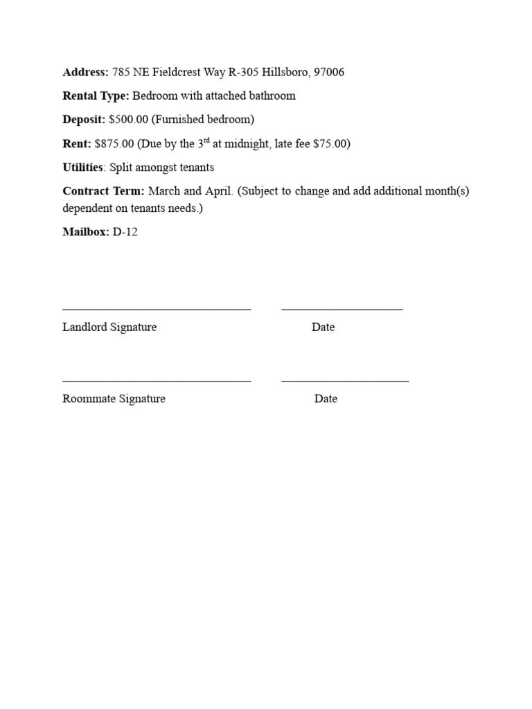 Leasing Contract | PDF