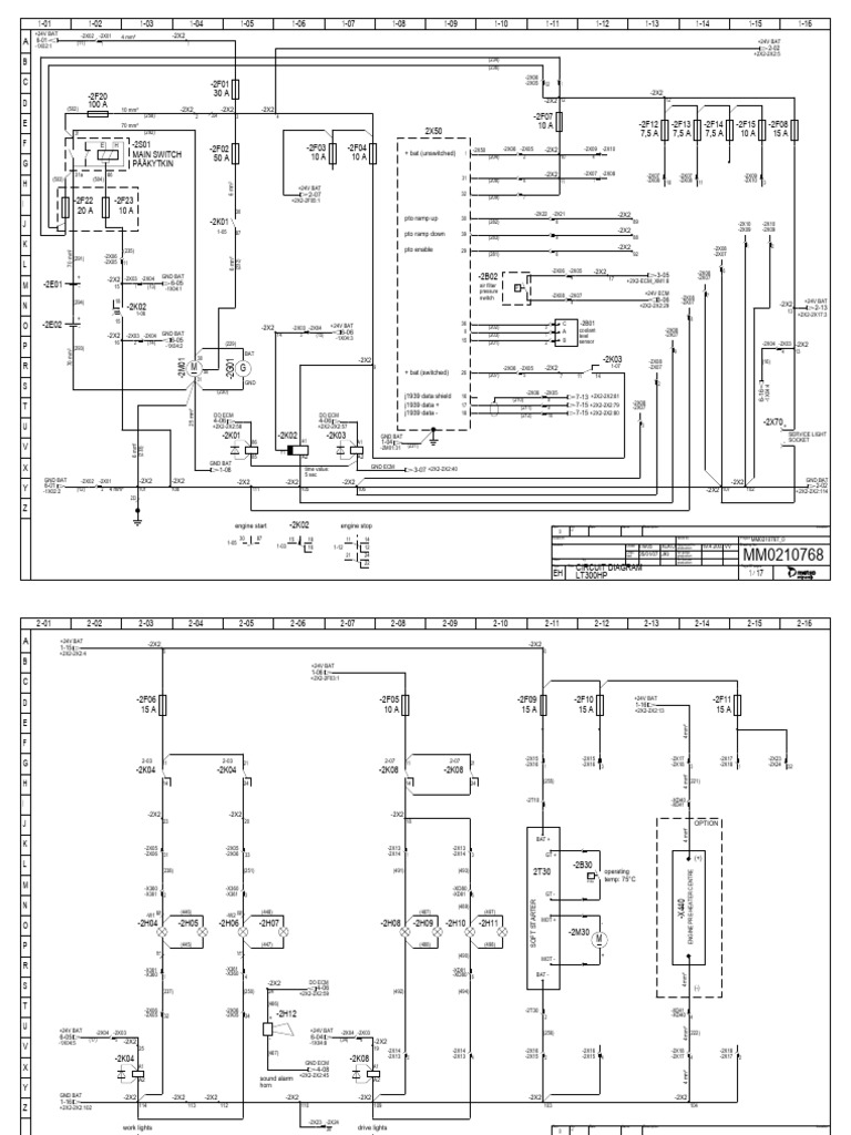 Metso LT300HP WBHO Circuit Diagram | PDF | Electrical Engineering