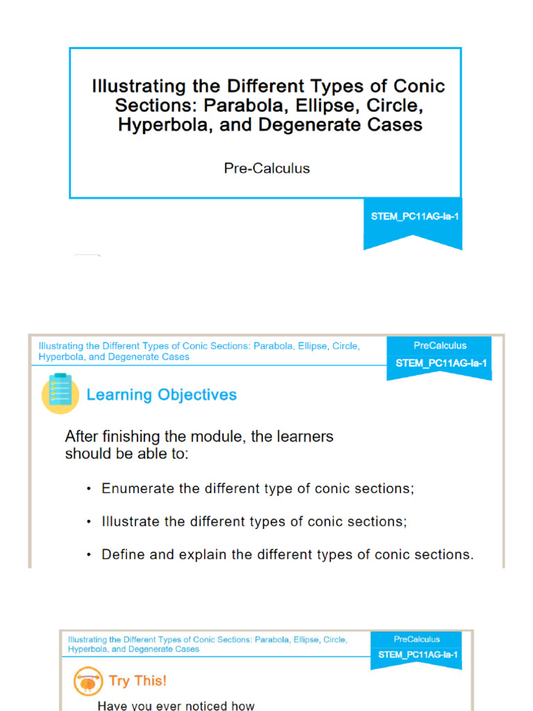 Precal Module 1a 3 | PDF