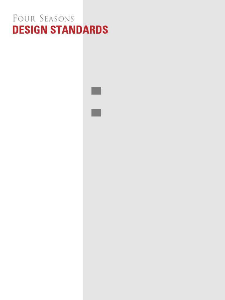 MEP Specialty Systems Design Standards ( FOUR SEASONS ) - 2 | PDF | Air ...