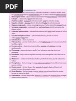 SPM Chemistry Definition List | PDF | Molecules | Atoms