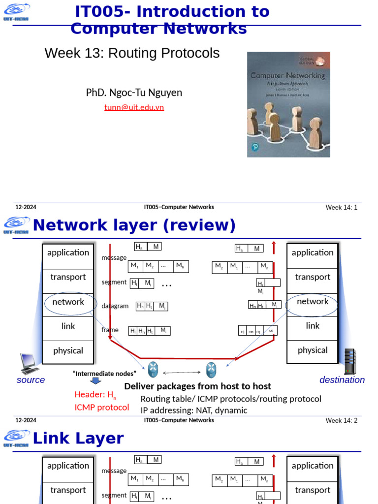 Week13 Routing Protocols | PDF | Routing | Computer Network