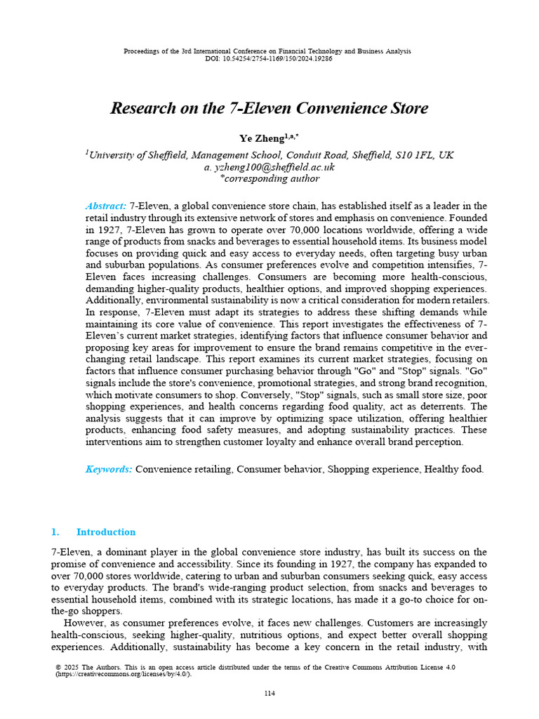 7-Eleven Market Strategy Analysis | PDF | Brand | Consumer Behaviour