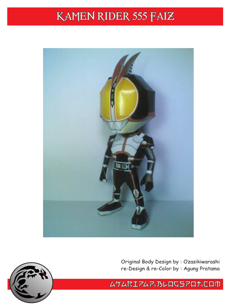 Kamen Rider 555 Faiz Chibi | PDF