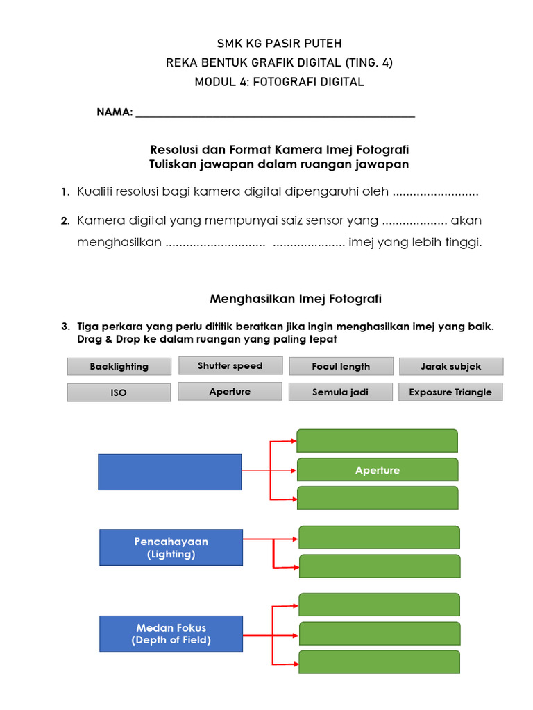 LiveWorkSheet 11 Exposure | PDF
