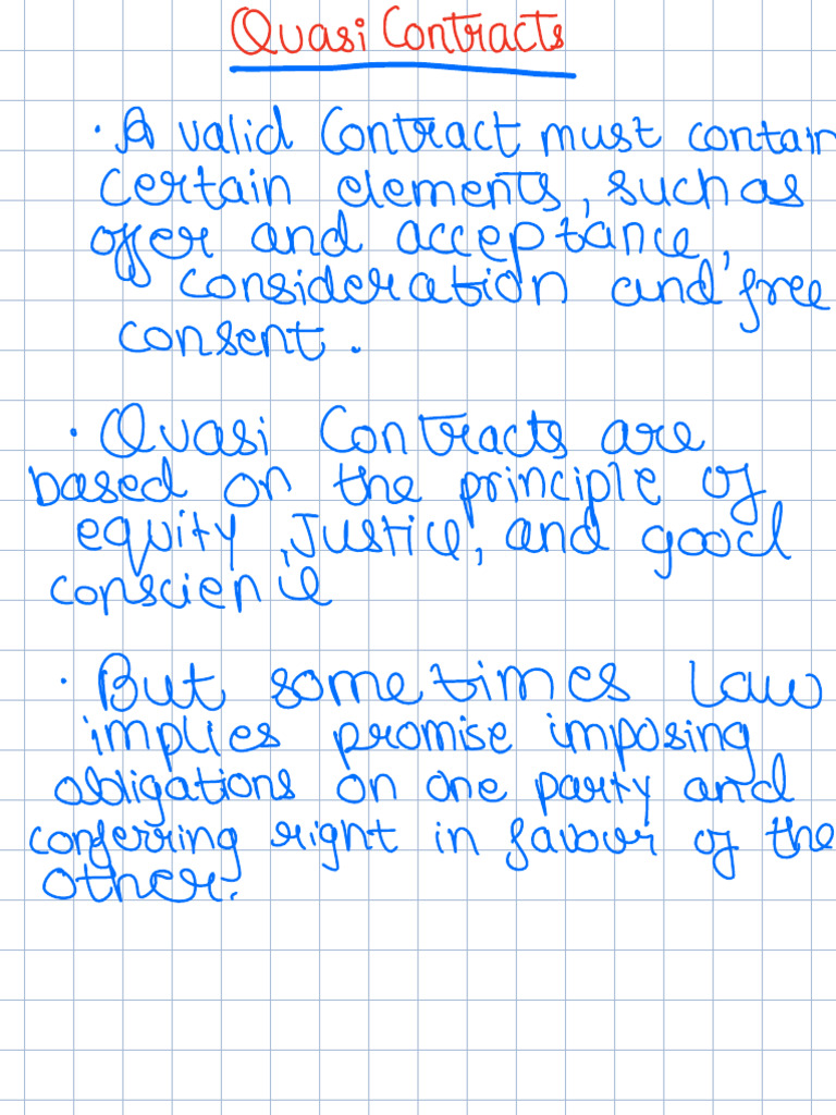 My Notes Quasi Contacts | PDF