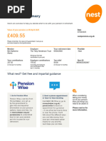 Beware of Pension Scams: NEST, Nene Hall, Lynch Wood Business Park, Peterborough, PE2 6FY T ...