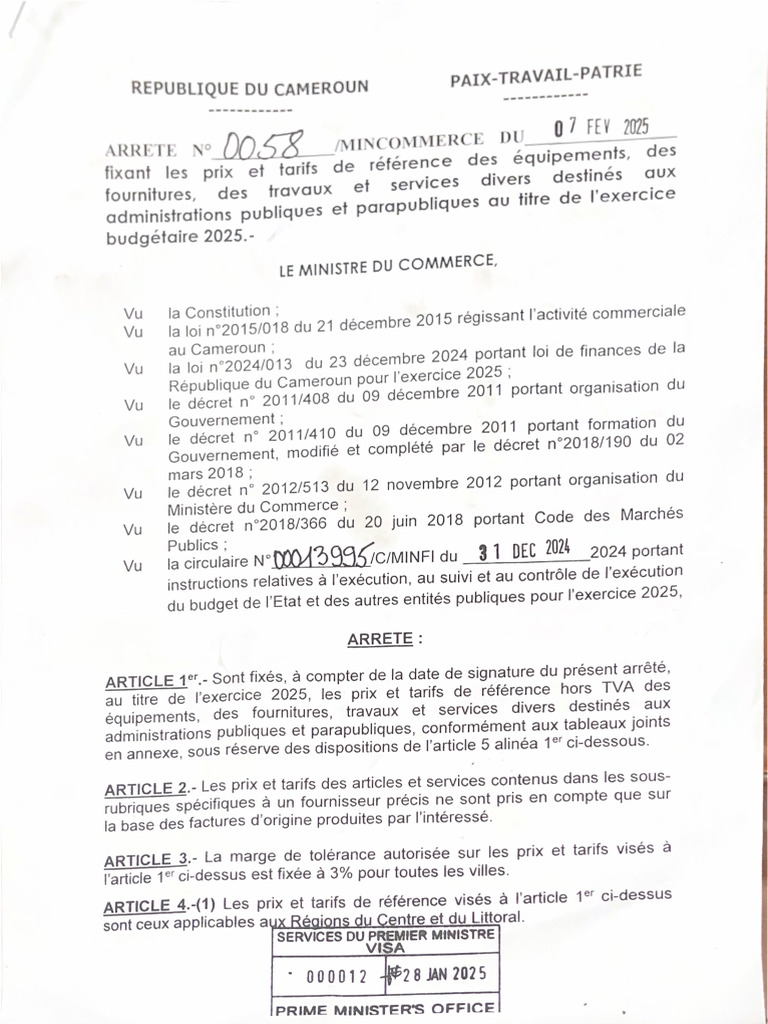 Arrete | PDF