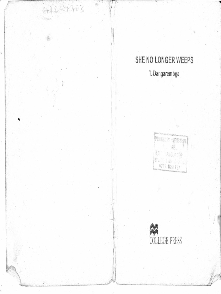 She No Longer Weeps: A Tragic Play | PDF