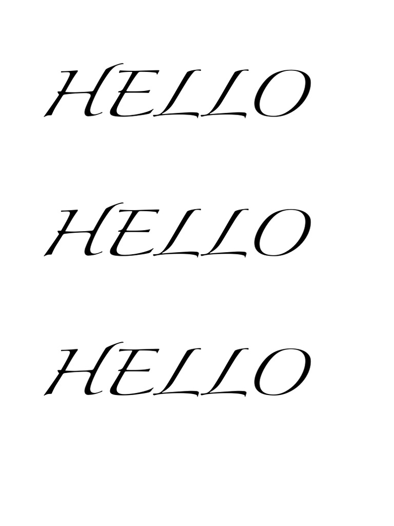 Hello 5 | PDF