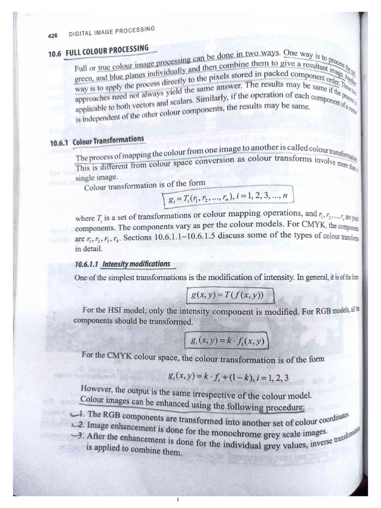 Image Processing | PDF