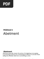 Legal Guide: Abetment & Attempts | PDF | Theft | Aiding And Abetting