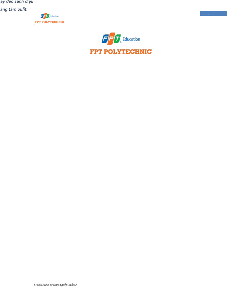 SYB3013 Assignment SP2025 NHOM2 | PDF