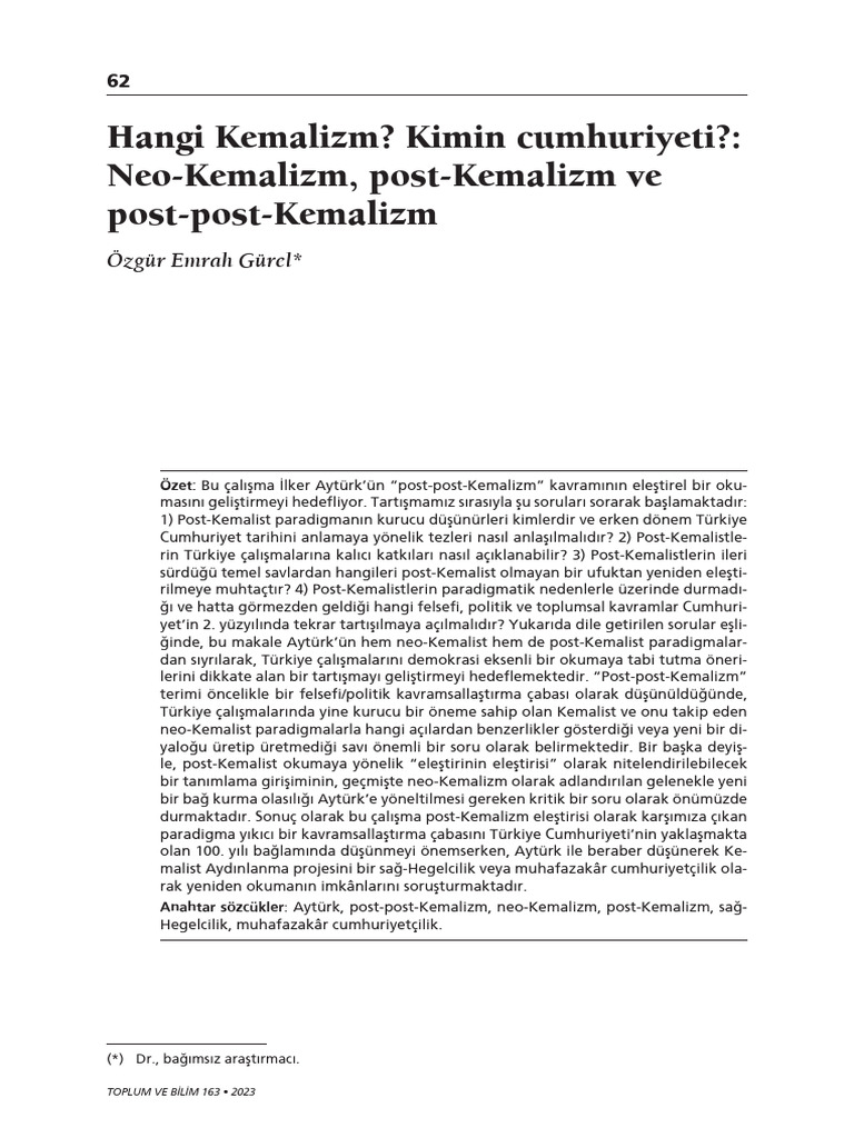 Hangi_Kemalizm_Kimin_Cumhuriyeti_Neo_Kem | PDF
