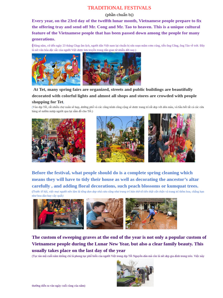 Traditional Festivals | PDF