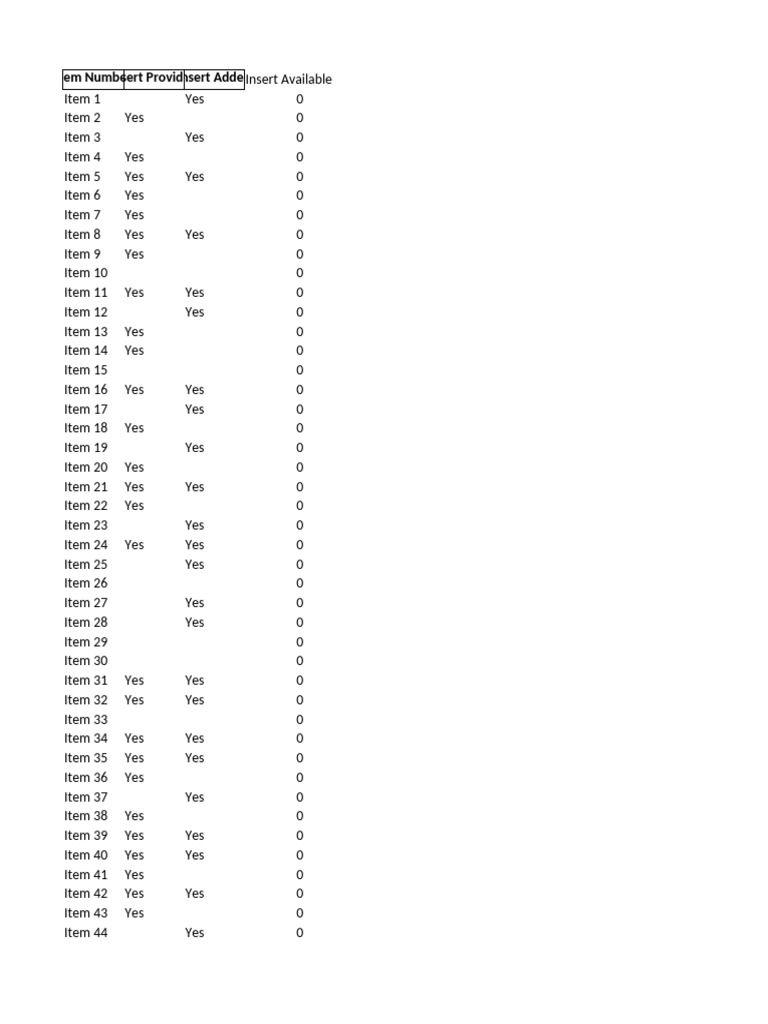 Insert - Availability - Example (1) and Calculate | PDF