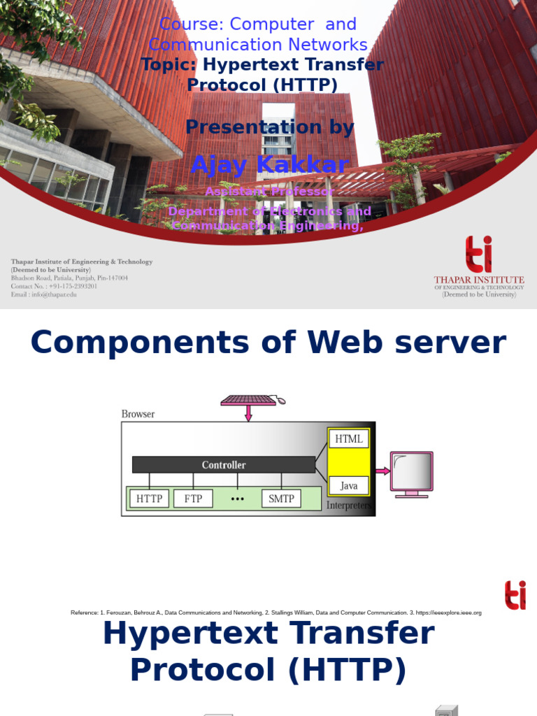 Hypertext Transfer Protocol (HTTP) | PDF