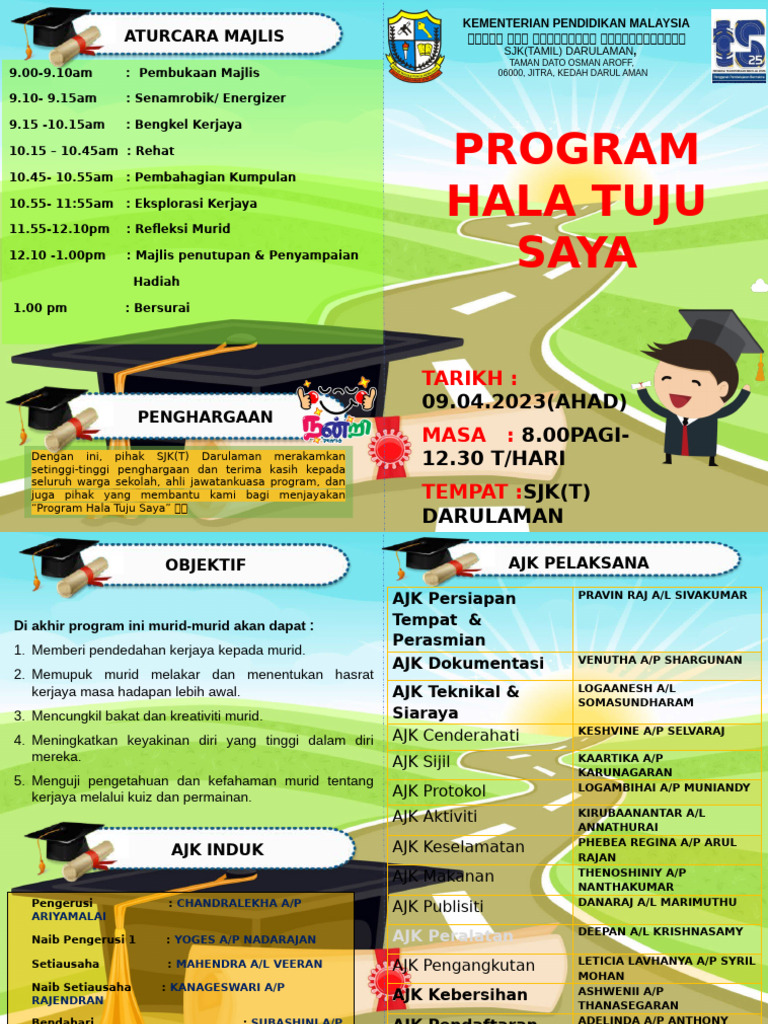 Template Buku Program Kerjaya | PDF
