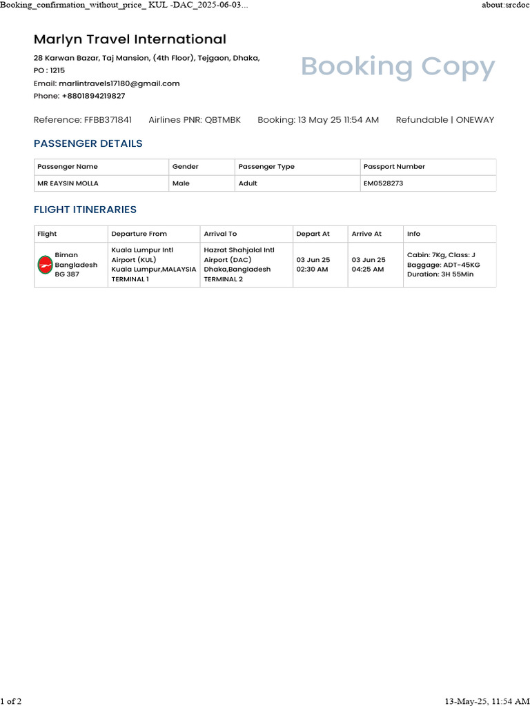 MR Eaysin Molla | PDF