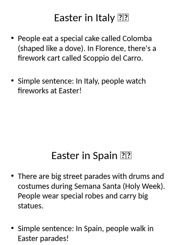 Easter Around The World Scotland | PDF | Easter | Liturgical Calendar