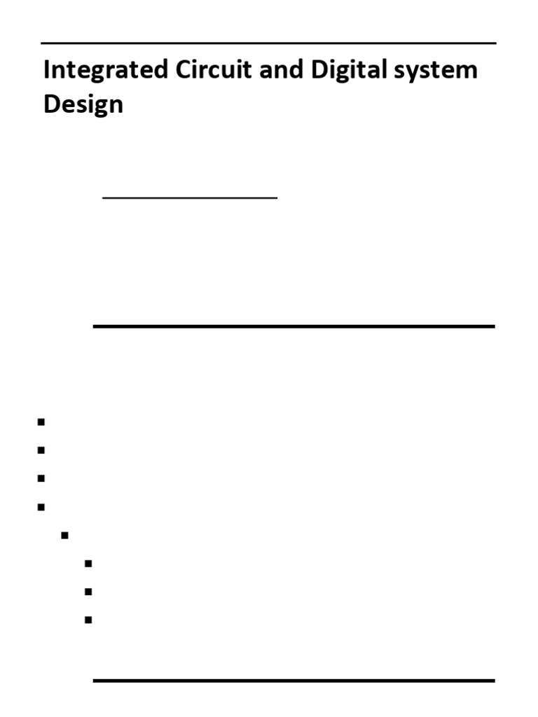 Chapter - 01 Introduction Verilog | PDF | Mosfet | Field Programmable ...