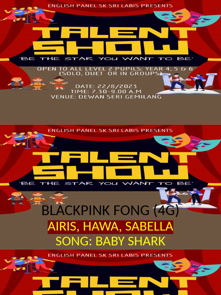 Talent Show | PDF