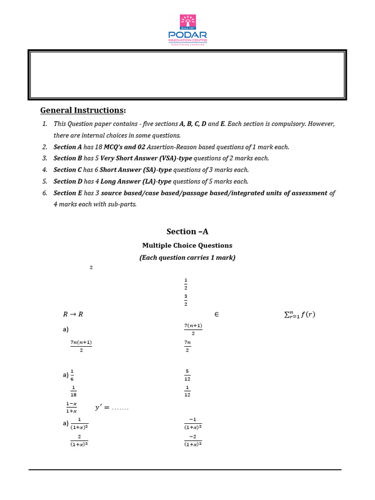 Grade XI Mathematics Final Exam 2023-24 | PDF | Mathematics | Geometry