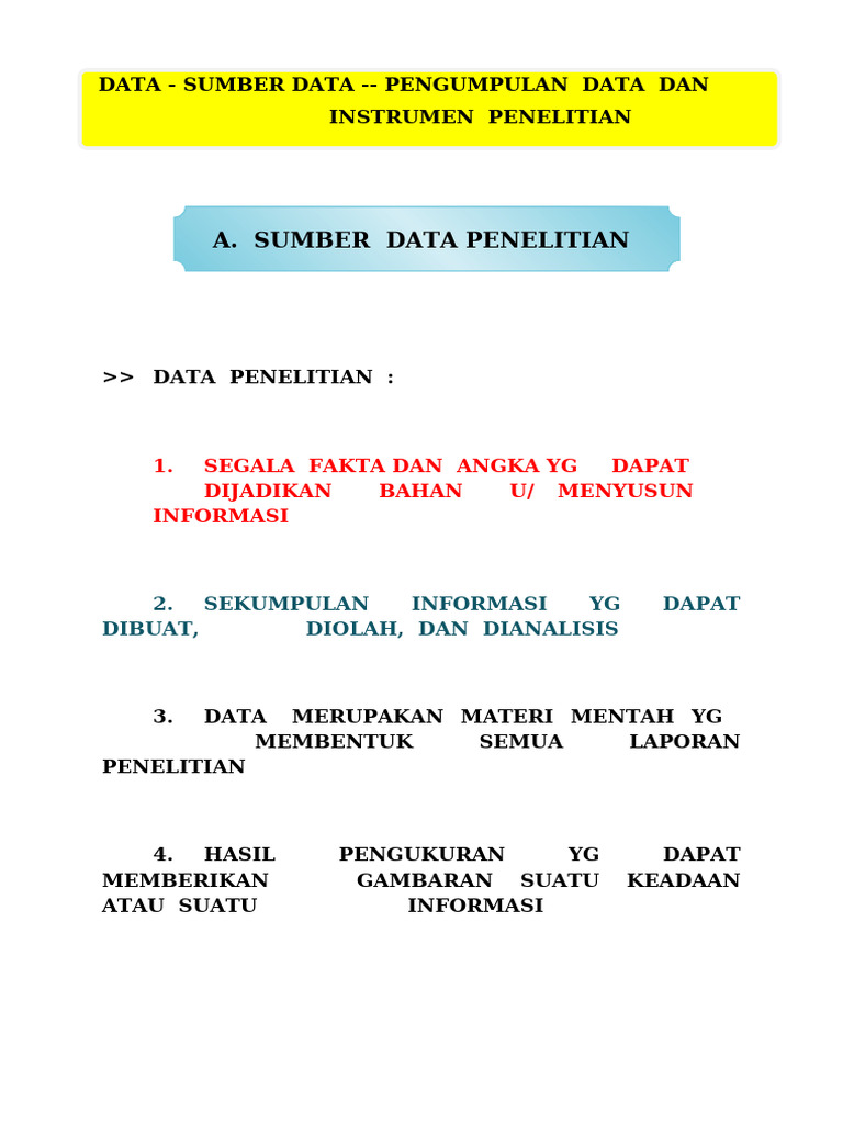 Mpb 9 Ii Data Penelitian Pdf