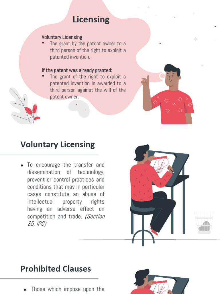 RFBT 4 Patents - Licensing To Industrial Design | PDF | License | Patent