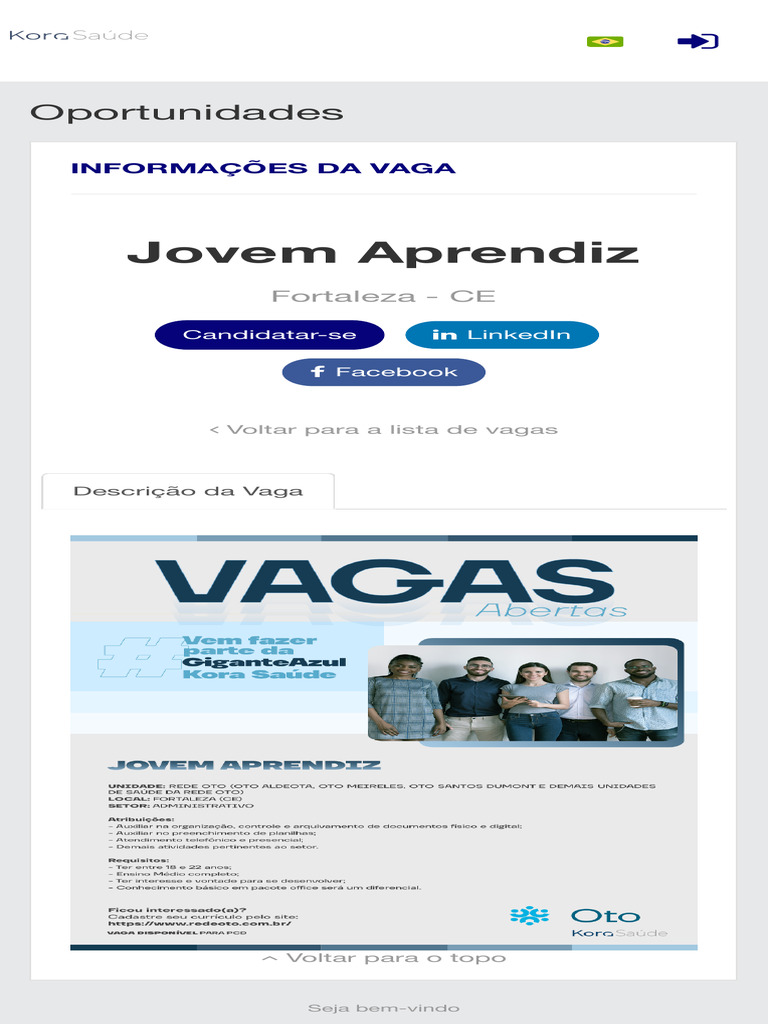 Jovem Aprendiz - Curriculo Web | PDF