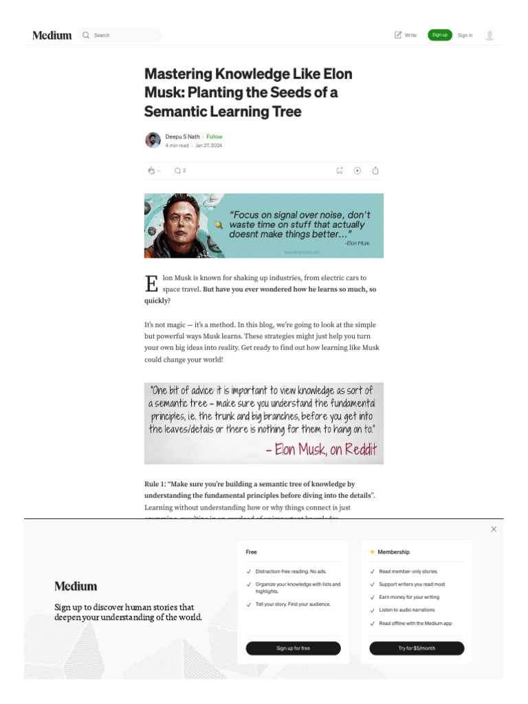 Medium Com Deepusnath Mastering Knowledge Like Elon Musk Planting Pdf