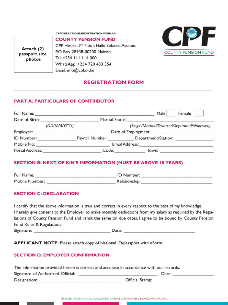 Application Form DC | PDF