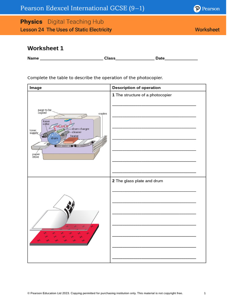 1720693795634-IG Physics Lesson24 Worksheet 01 | PDF | Photocopier | Industrial Processes