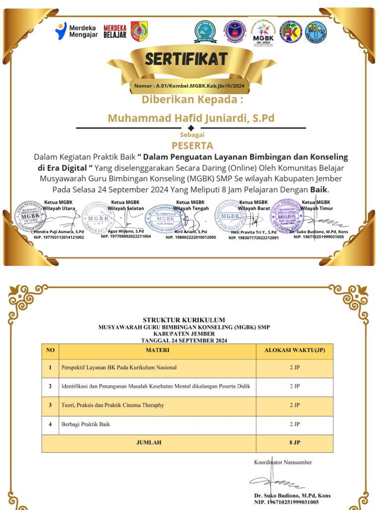 Muhammad Hafid Juniardi, S.PD | PDF