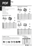 EMT Conduit and Connectors Specifications | PDF | Electricity ...