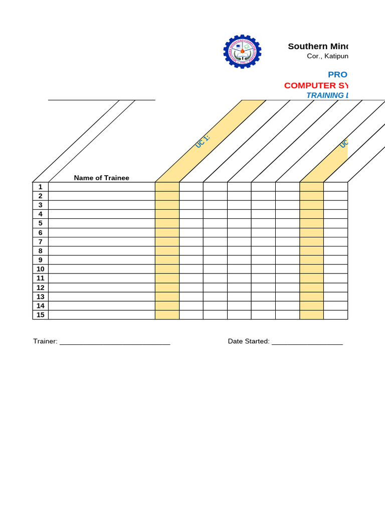 A. PROGRESS CHART | PDF