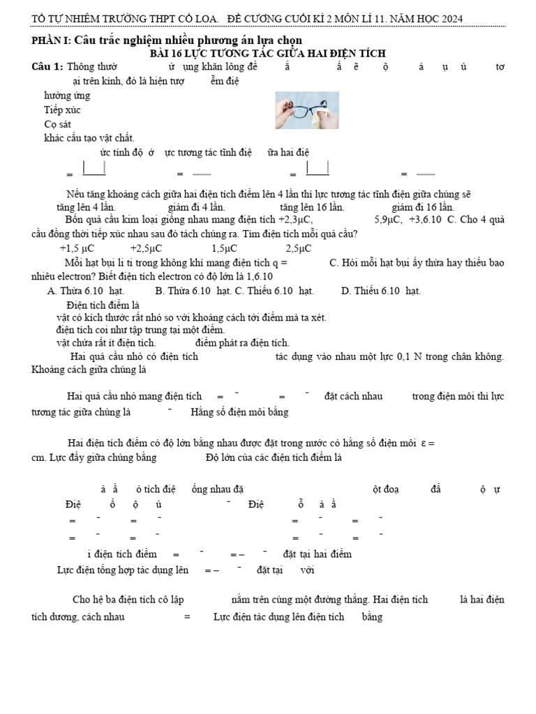 De Cuong Li 11k2 SH Tu Dien | PDF