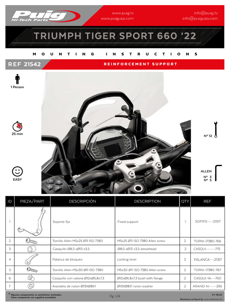 Instruccions Ref 21542 V1 1023 | PDF