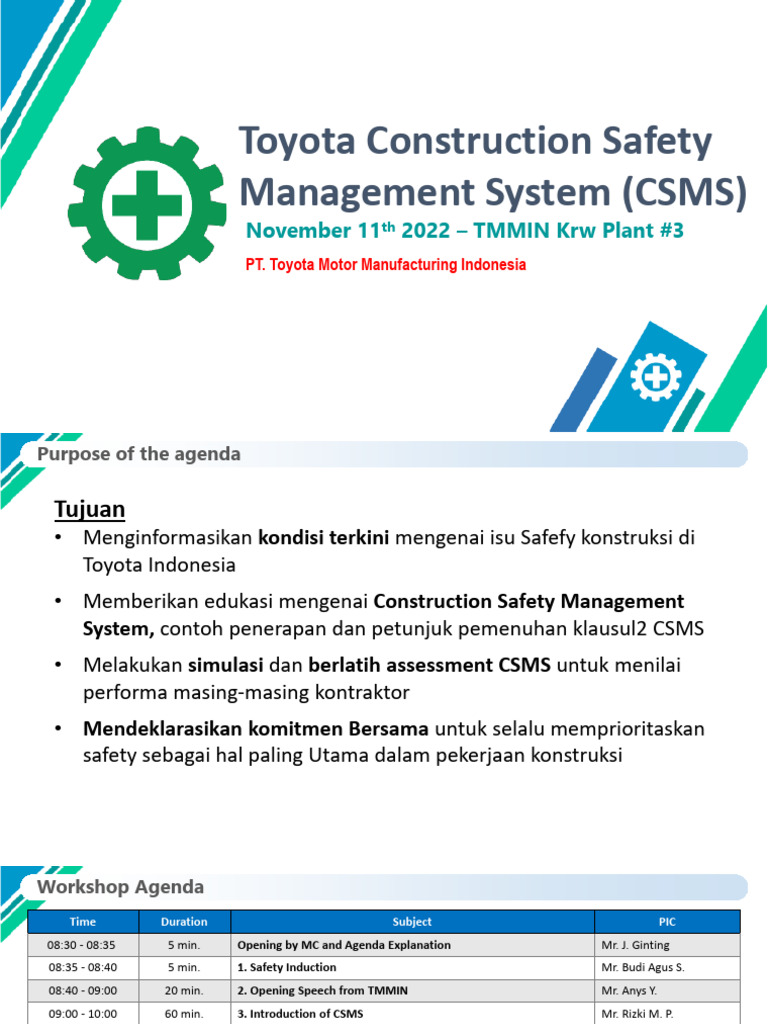 CSMS on TEF Club for Contractor | PDF | Risk | Forklift