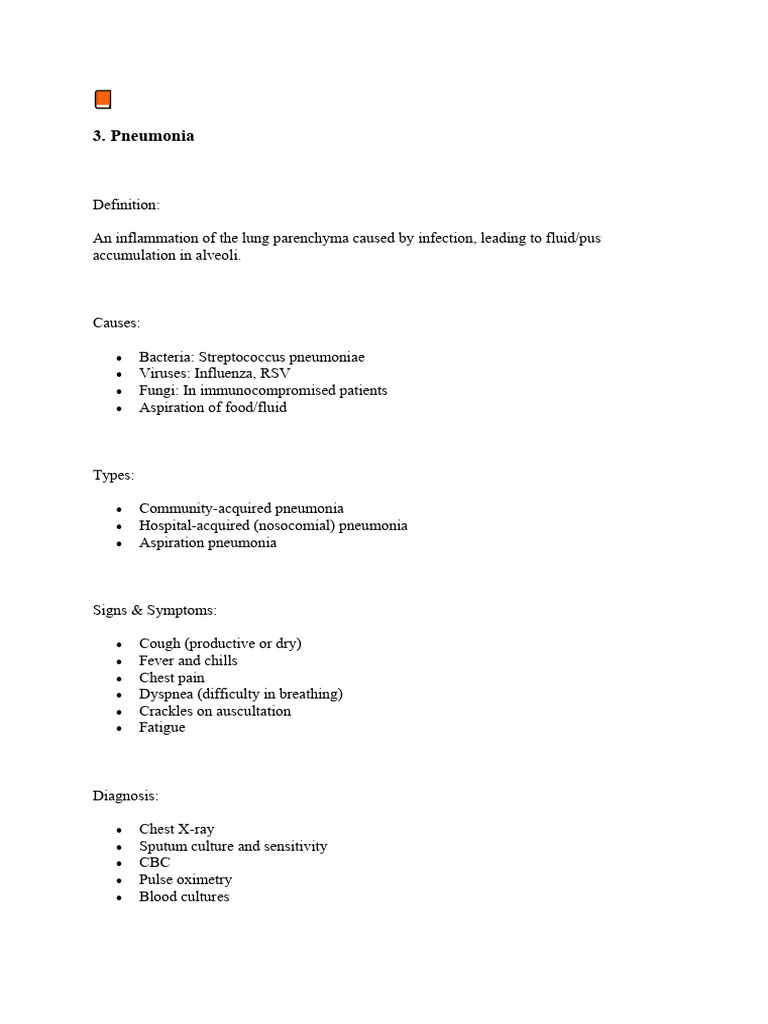Streptococcus Pneumonia in Pneumonia Care | PDF