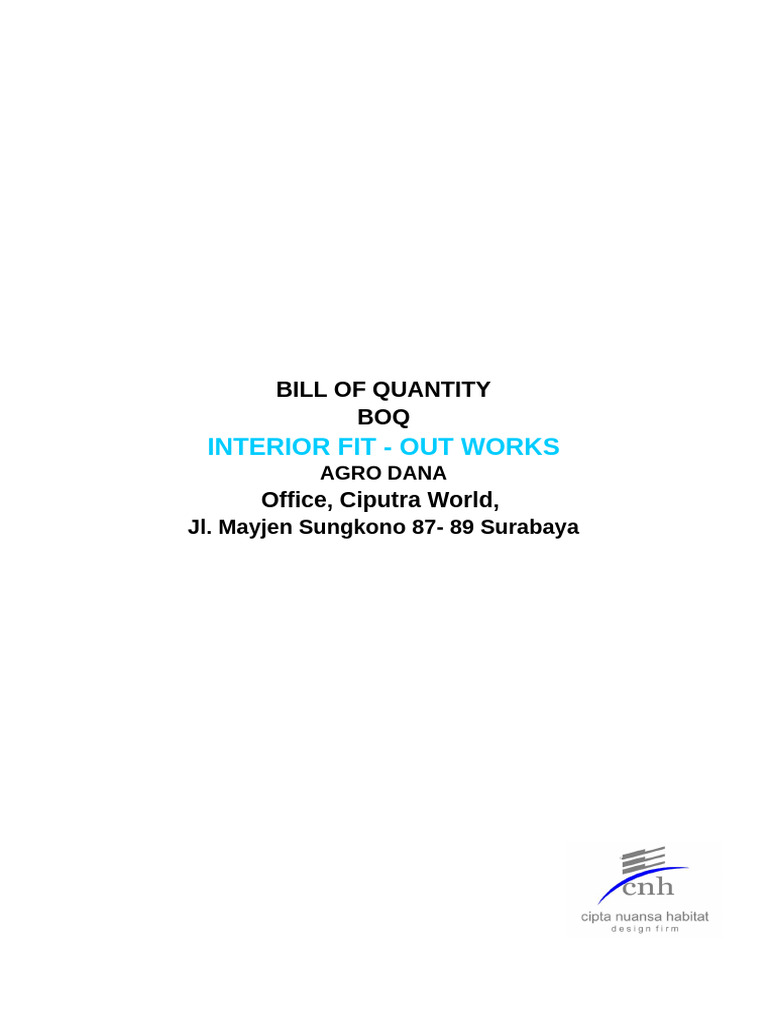 RAB Agro Dana Office Ciputra World | PDF | Building Engineering
