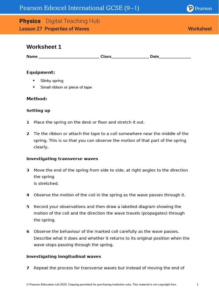 1721735038749-IG Physics Lesson27 Worksheet1 | PDF