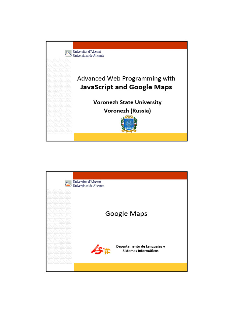 04 Google Maps | PDF | World Wide Web | Internet & Web