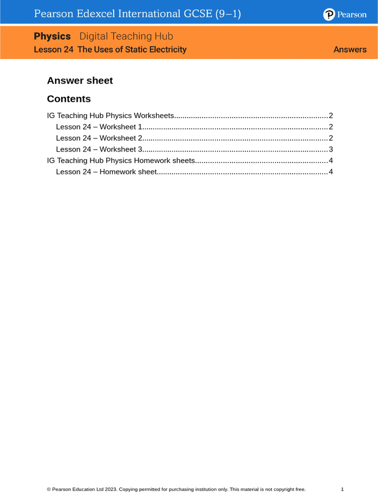 1720693827985-IG Physics Lesson24 Answer | PDF | Electromagnetism ...