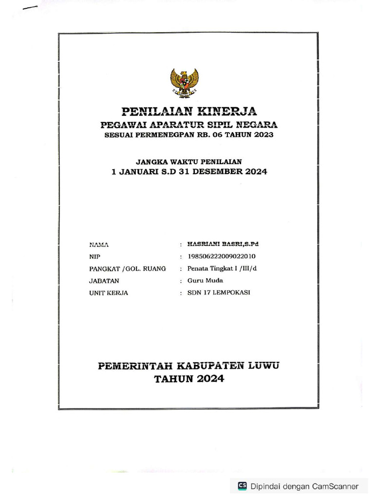SKP HASRIANI BASRI, S.PD - Compressed | PDF