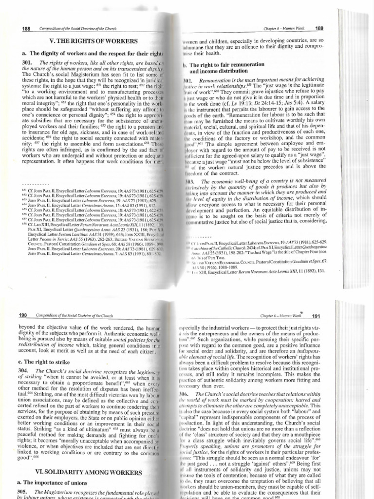 Rights and Solidarity of Workers | PDF