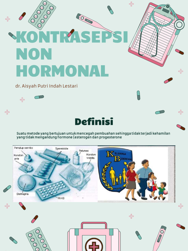 Metode Kontrasepsi Non-Hormonal Efektif | PDF